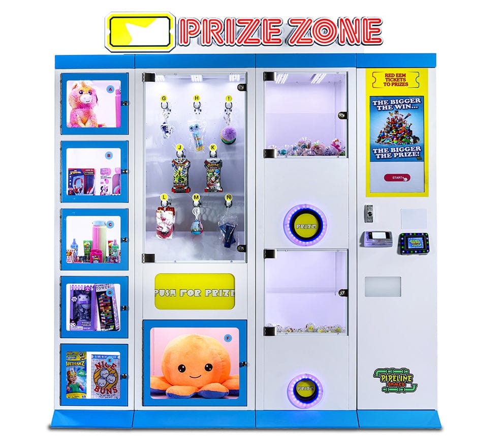 Prize Zone - Self Redemption Kiosk - Add prize redemption to any game ...