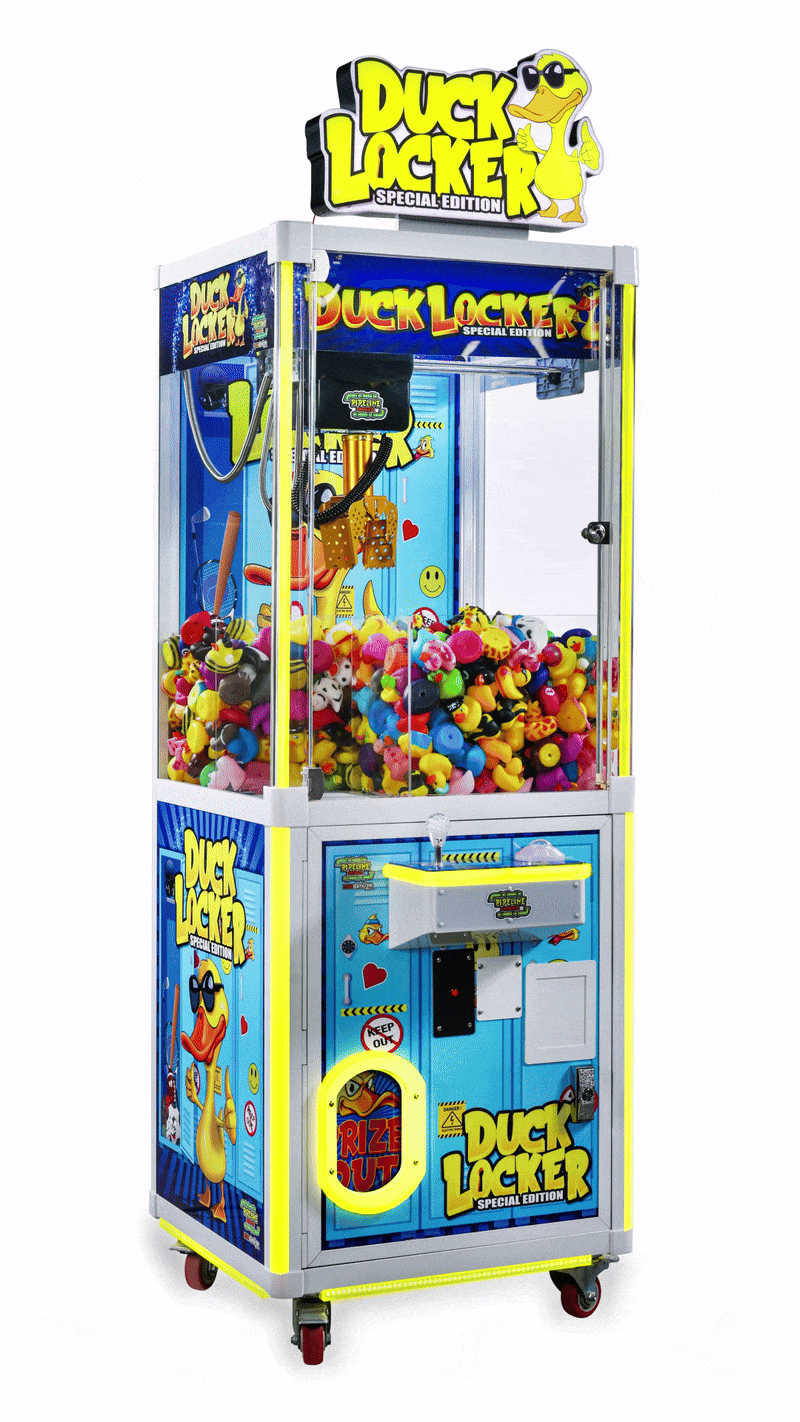 Duck Locker SE 24 Crane Machine| Pipeline Games