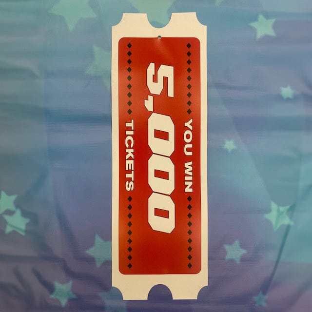 Hanging Plastic Tickets 5,000 Cut 2 Win Deluxe As Low As $99.00 ...