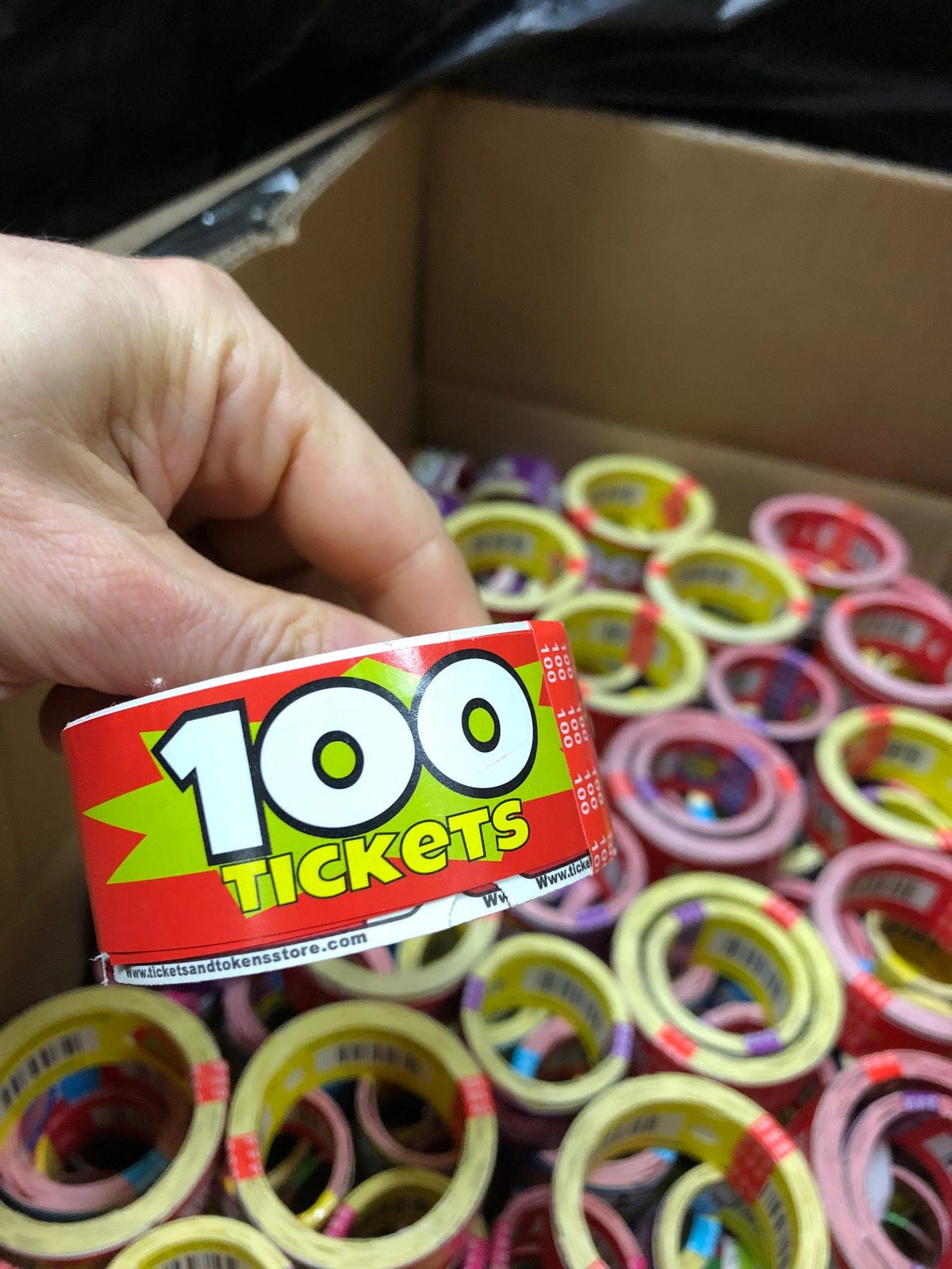 Ticket Rolls 900 pieces| Pipeline Games